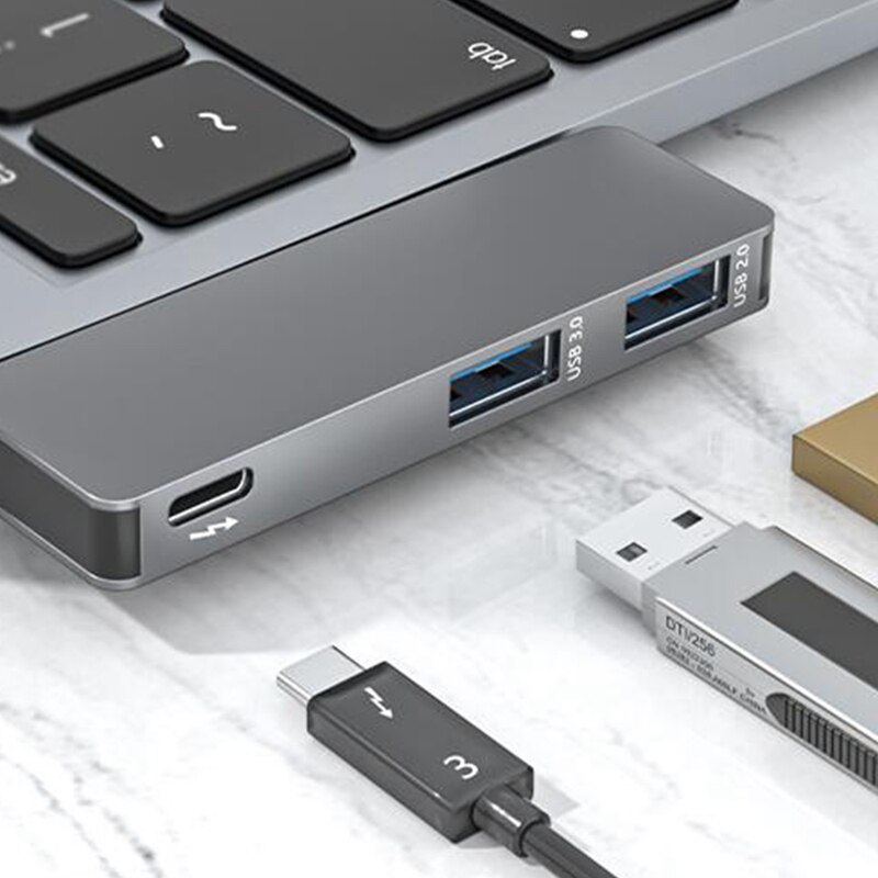 Usb C Hub Usb 3.0 Port USB2.0 Poort Thunderbolt 3 ... – Grandado