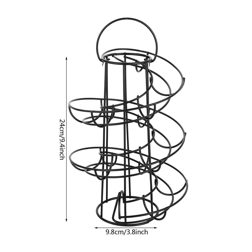 Egg Rack Spiral Storage Rack Egg Skelter Deluxe Sp... – Vicedeal