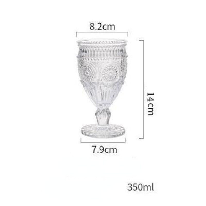 Glass Crystal Cup Milk Tea Retro Champagne Bubble ... – Grandado