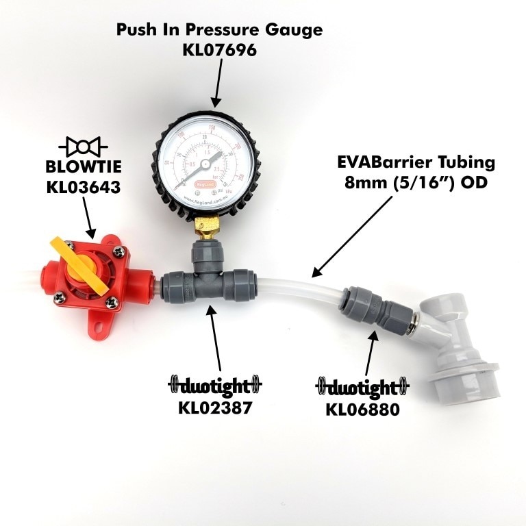 Blowtie Diafragma Spunding Valve-Verstelbare Overd... – Grandado