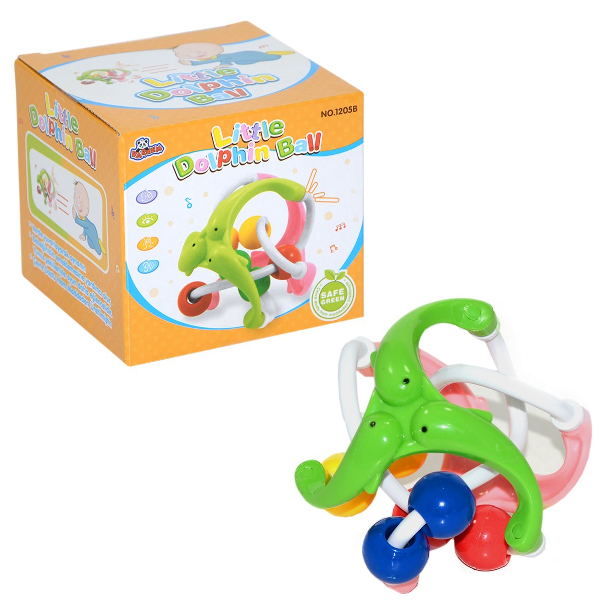 1205B BOXED DOLPHIN BABY CRAWLING – Grandado