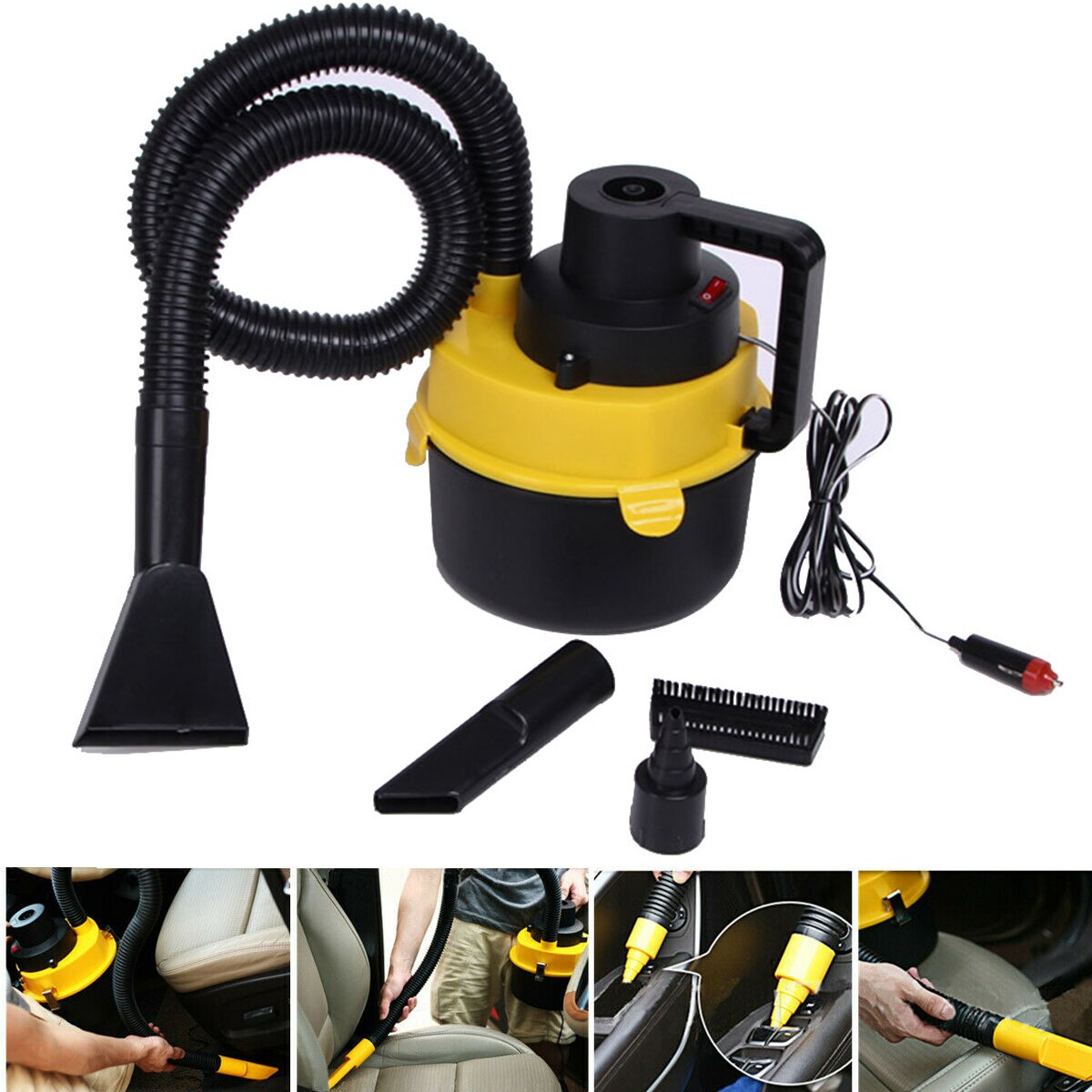 12V Car Auto Portable High Power Handheld Wet Dry ... – Vicedeal