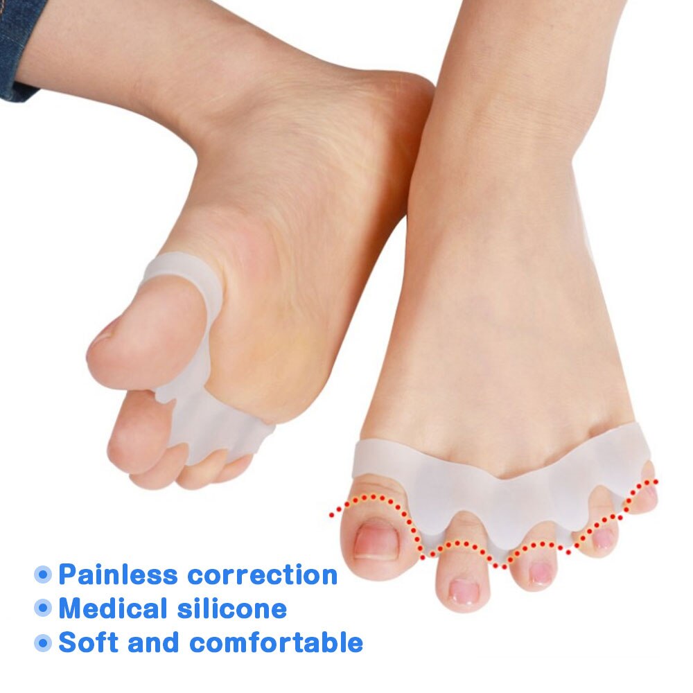 Dighealth 5 Holes Silicone Pedicure Foot Care Fixe... – Vicedeal