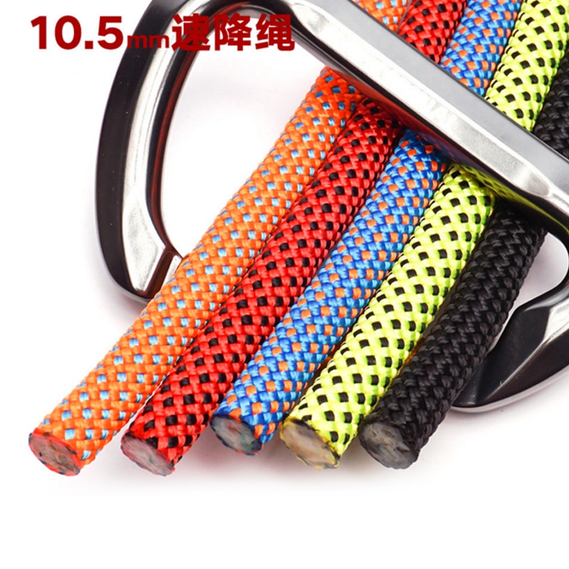 P212-10.5mm Outdoor climbing safety rope Fast Resc... – Grandado