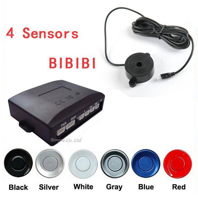 Car Buzzer Parking Sensor Kit 4 Sensors Sound Aler... – Vicedeal