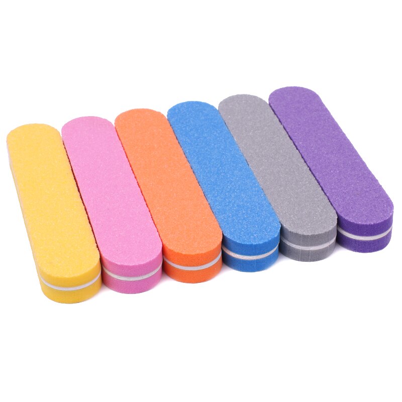 20 Pcs Mini Nail File Buffer Blok Spons Kleurrijke... – Grandado
