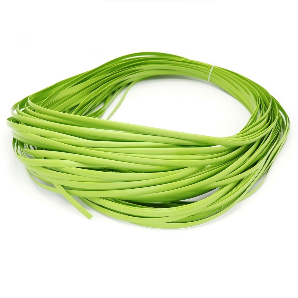 500g Green Flat Synthetic Rattan Weaving Material ... – Grandado
