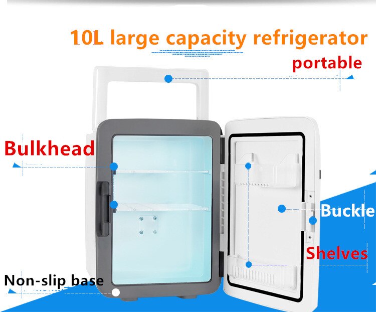 10L car refrigerator / car dual-use mini-refrigera... – Grandado