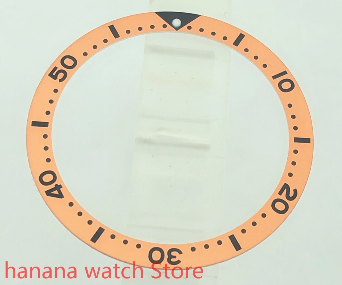 The watch orange bezel 39 mm for 45 mm case automa... – Grandado