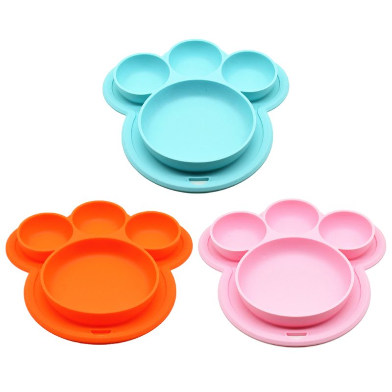 Baby Siliconen Eetkamer Plaat Mooie Cartoon Bear P... – Grandado