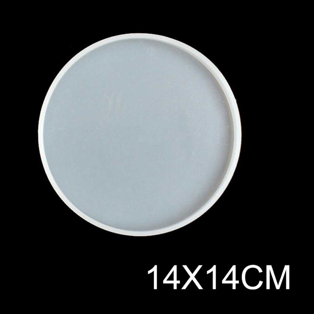 Round Clear Silicone Coaster Molds Circle Coaster ... – Grandado