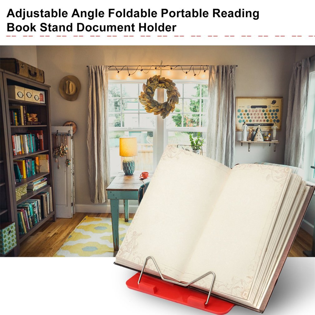 1 Pcs Boekensteunen Draagbare Opvouwbare Verstelba... – Grandado