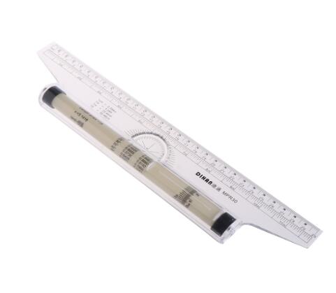 Rolling Parallel Ruler Foot Inch Metric Angle Rule... – Grandado