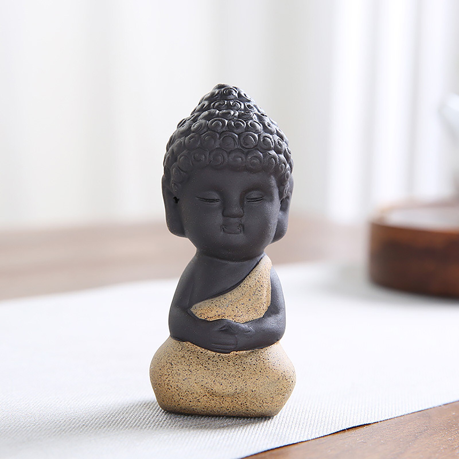30# Ceramic Buddha Statue Small Buddha Statue Deco... – Vicedeal