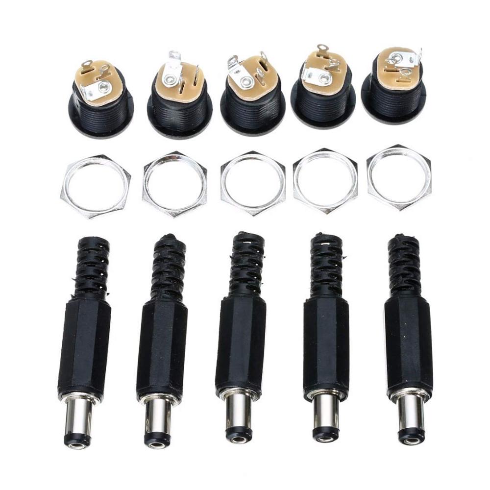 10Pcs 12V 3A Plastic Male Plugs + Female Socket Pa... – Grandado