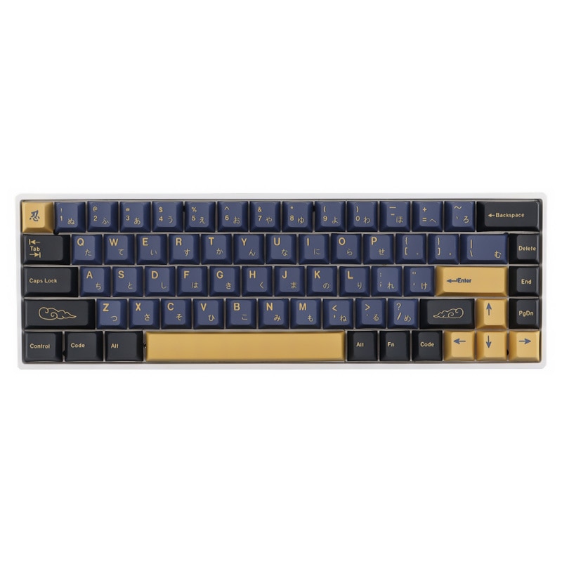 119 Keys Blue Samurai Keycaps PBT Keycap Cherry Pr... – Vicedeal