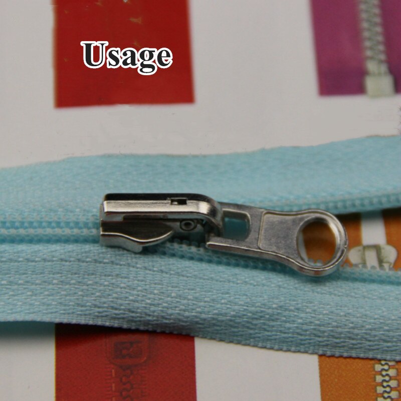 10pcs Nylon Zipper Slider NO.5 Auto Lock reversibl... – Vicedeal