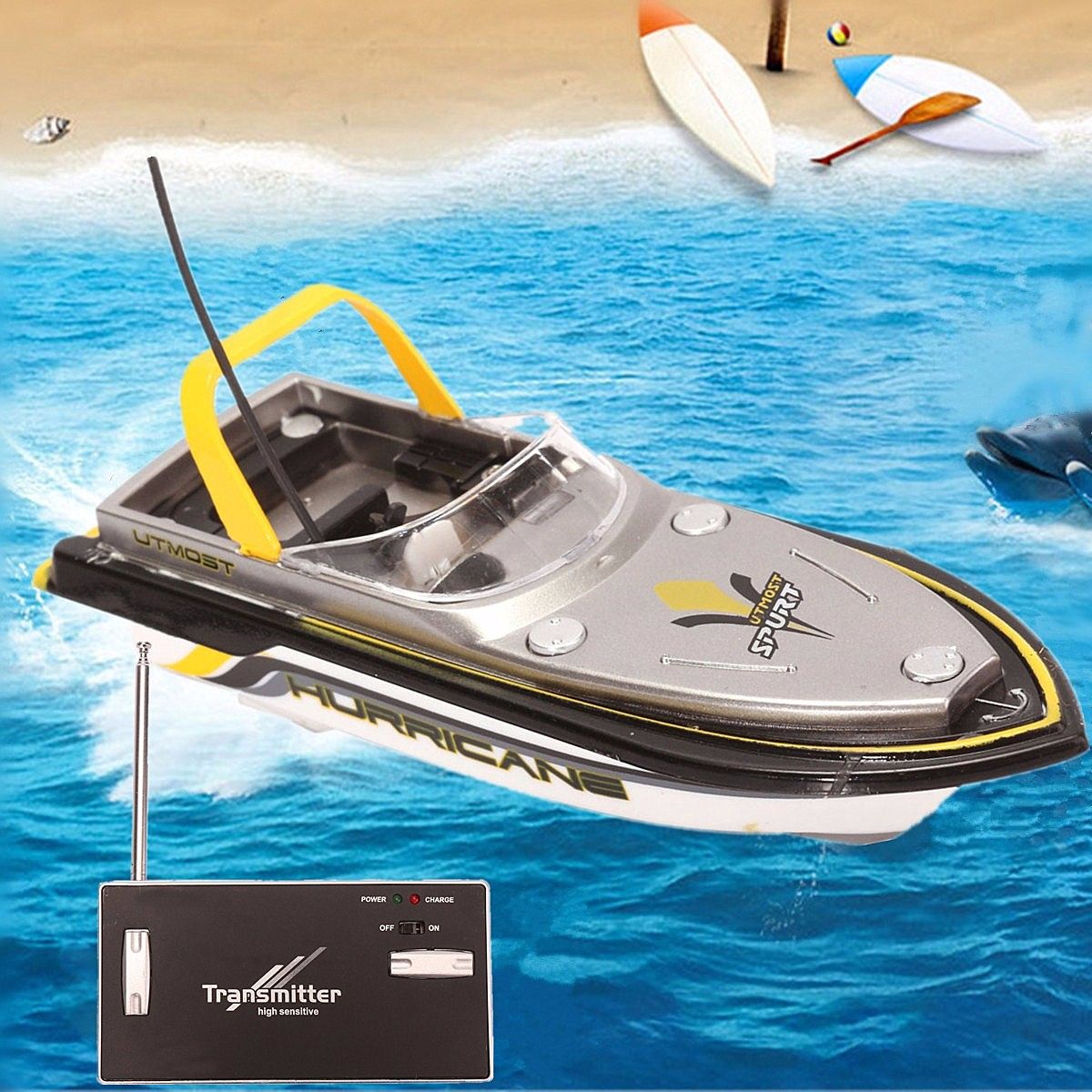 40MHz Electric RC Radio Remote Control Ship Super ... – Grandado