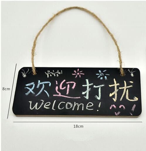 1pcs Wooden Mini Blackboard Message Black Board Of... – Vicedeal