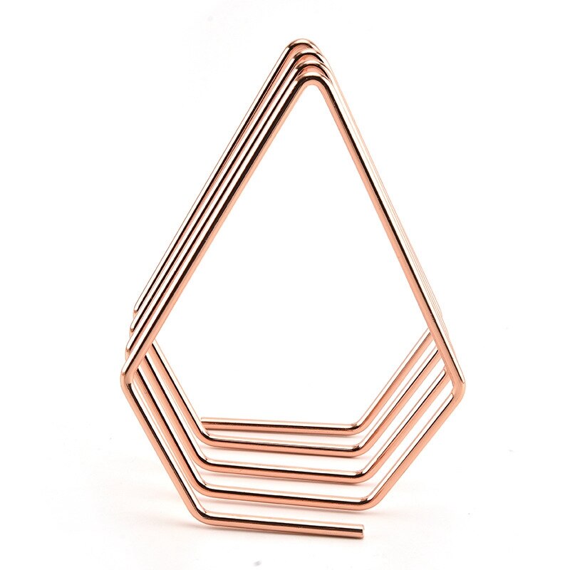 2PCS Rose Gold Mail Sorter Wire File Organizer Mai... – Grandado