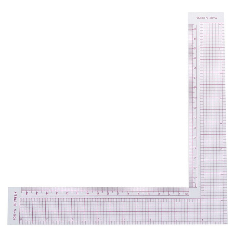 1pc 90 Degree Angle Tailor Ruler Plastic Straight ... – Grandado