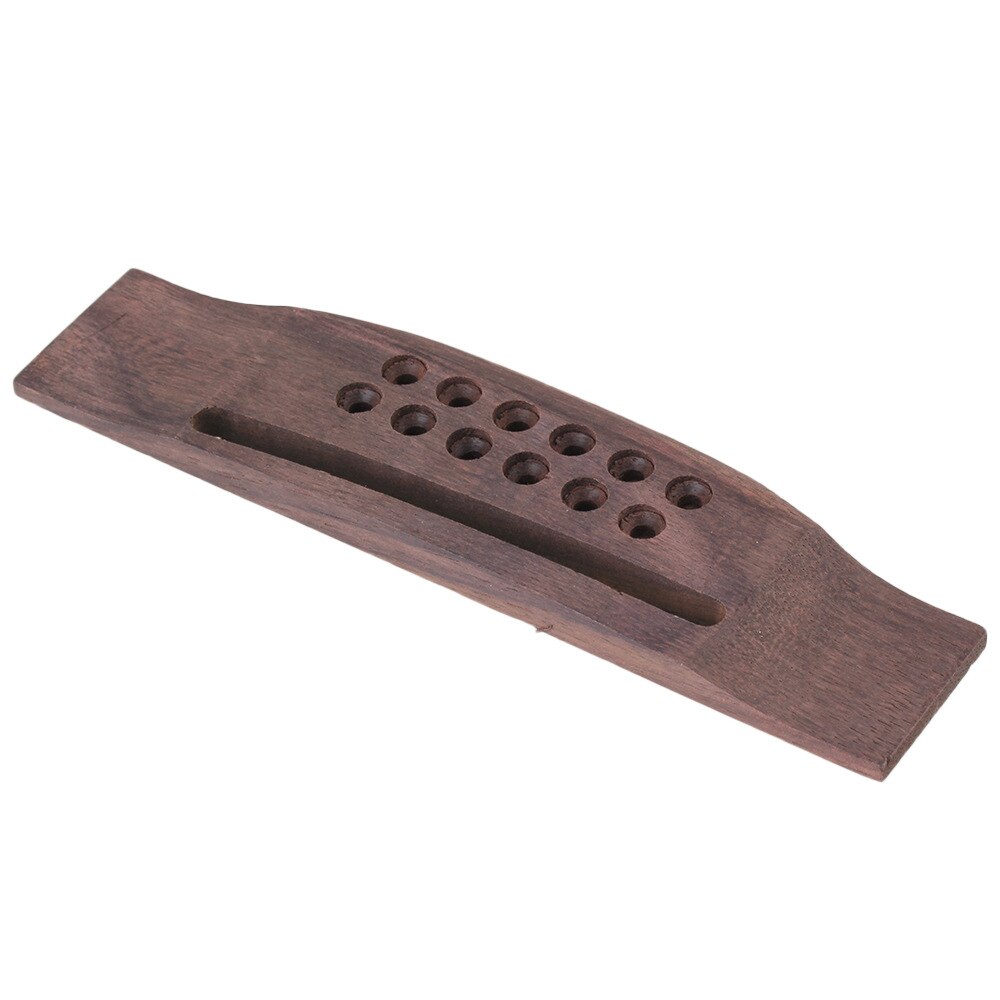 Right-Handed Rosewood Acoustic Guitar Bridge for 1... – Vicedeal