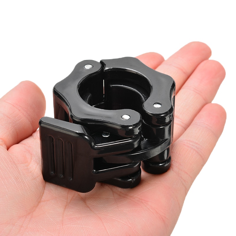 2Pc Barbell Lock Collars Weight Lifting Plastic Ba... – Grandado