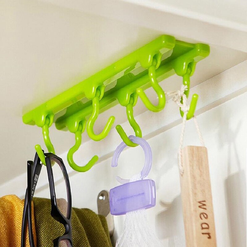 Kitchen Rack Holder Hook Ceiling Wall Cabinet Hang... – Grandado