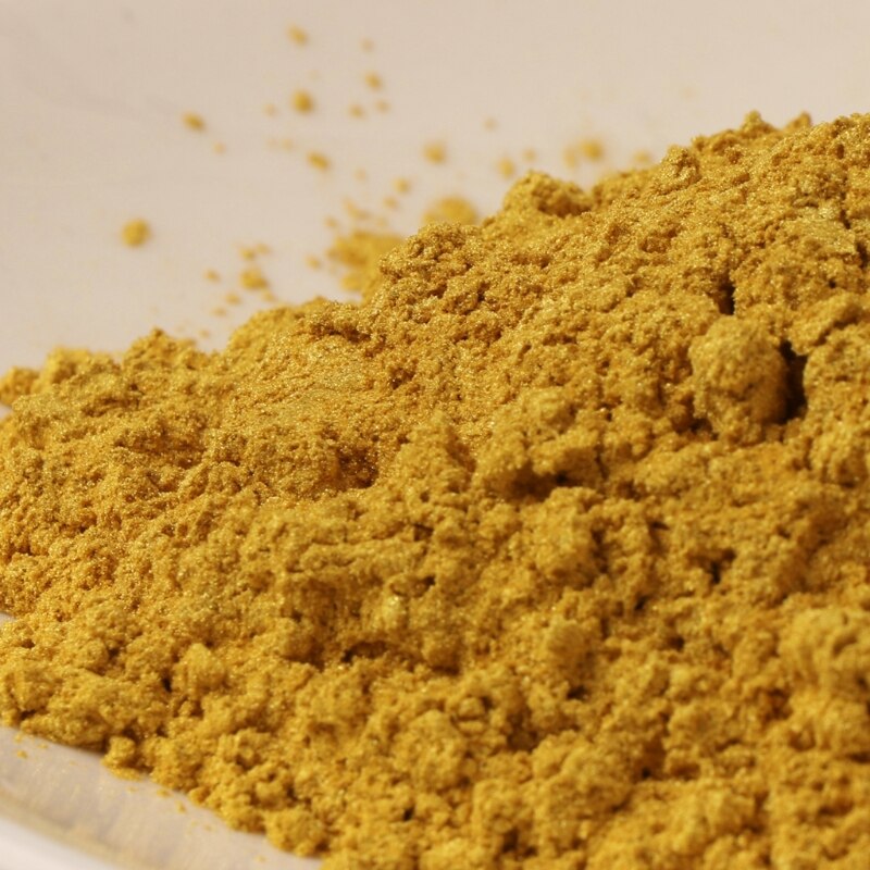 Gold Pigment Pearl Powder Acrylic Paint Dye Paint ... – Vicedeal