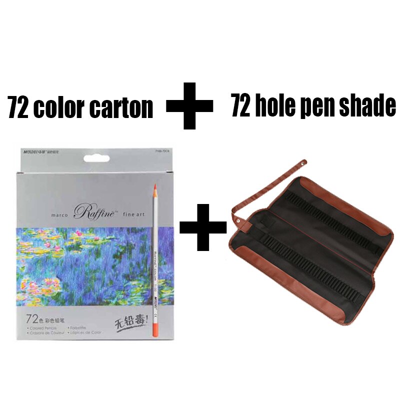 Marco Raffine Fine Art 24/36/48/72 Color Non-toxic... – Grandado