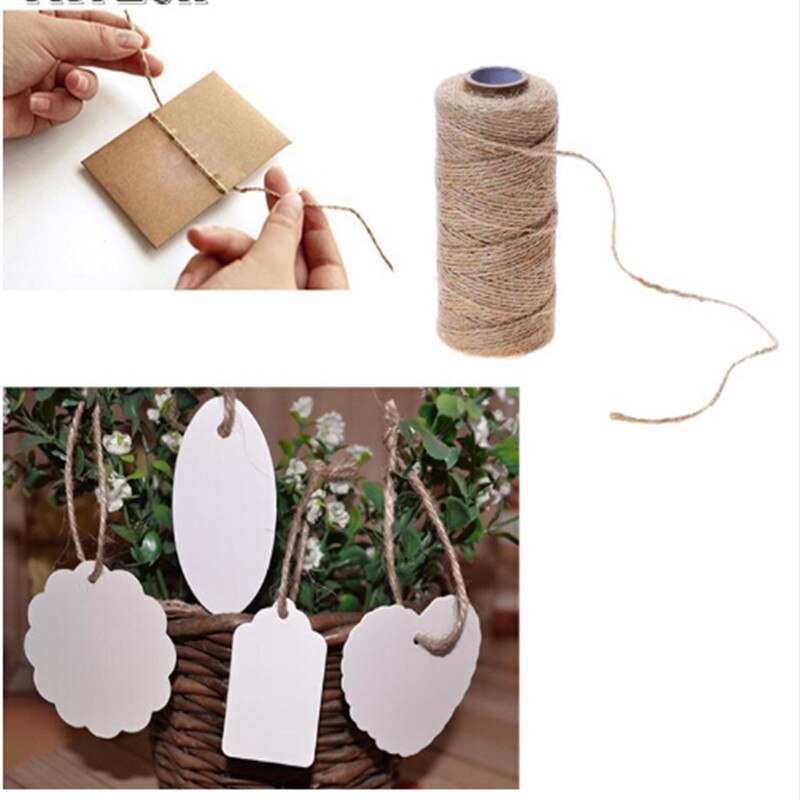 Durable Natural Jute Rope Hemp Rope Wedding Wrappi... – Grandado