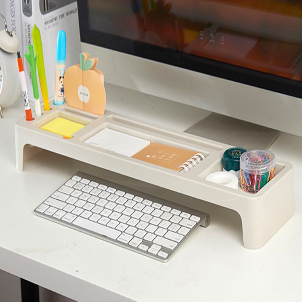 Plastic desktop/stationær organizer bord opbevarin... – Vicedeal