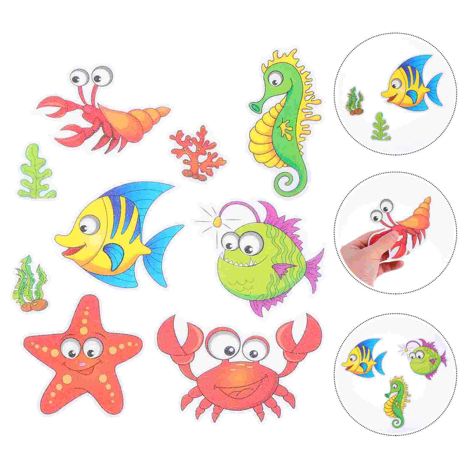 9Pcs Cartoon Kids Bad Stickers Anti-Slip Badkamer ... – Vicedeal
