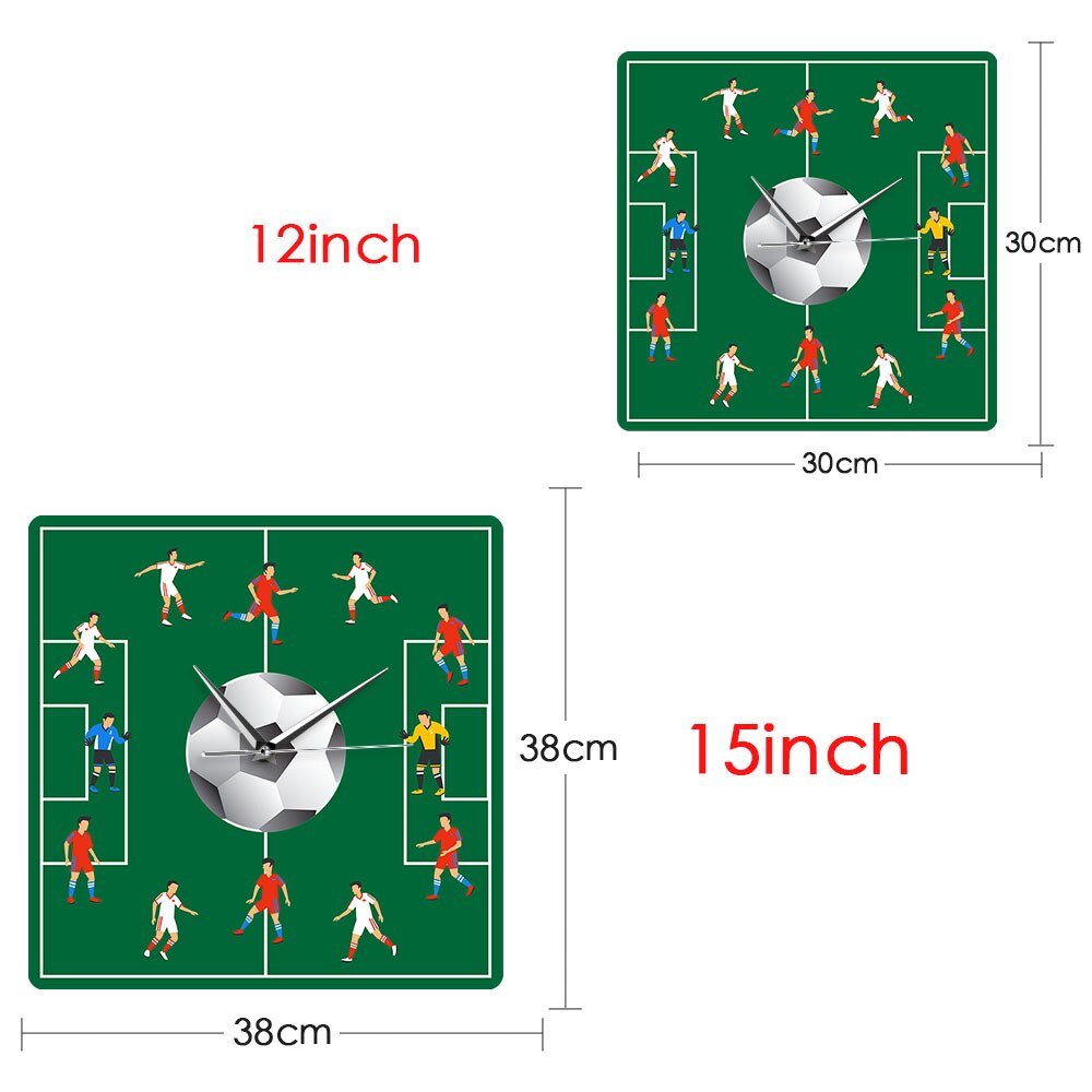 Soccer Field with Football Player Geek Decoration ... – Grandado