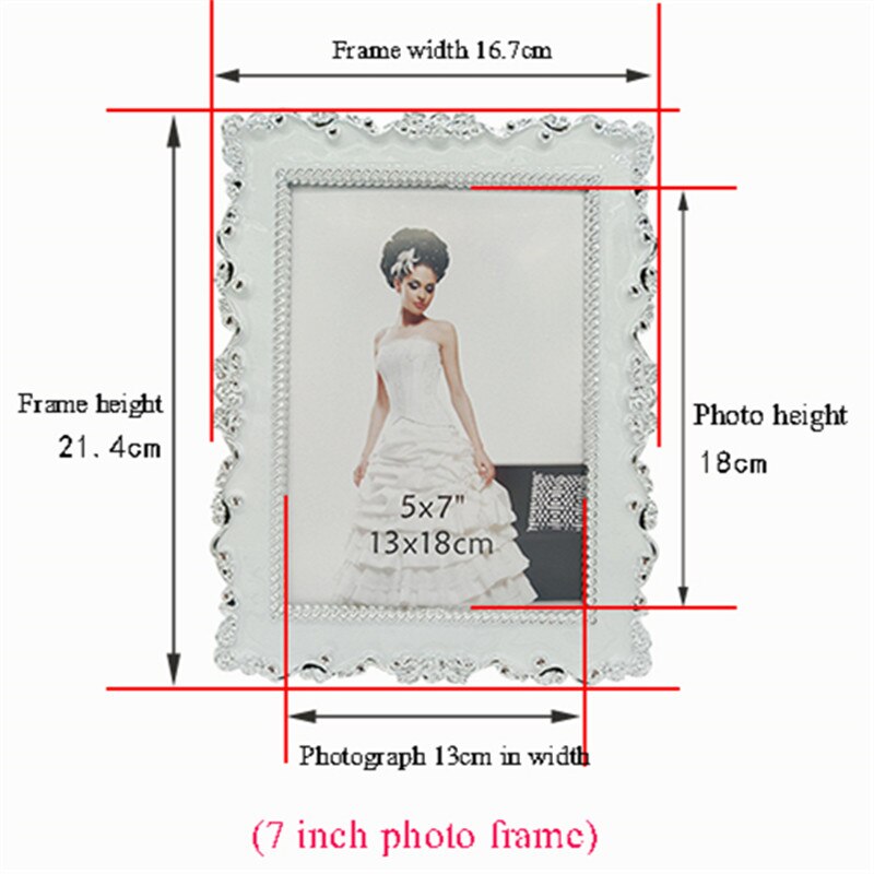 European photo frame decoration painting mirror we... – Grandado
