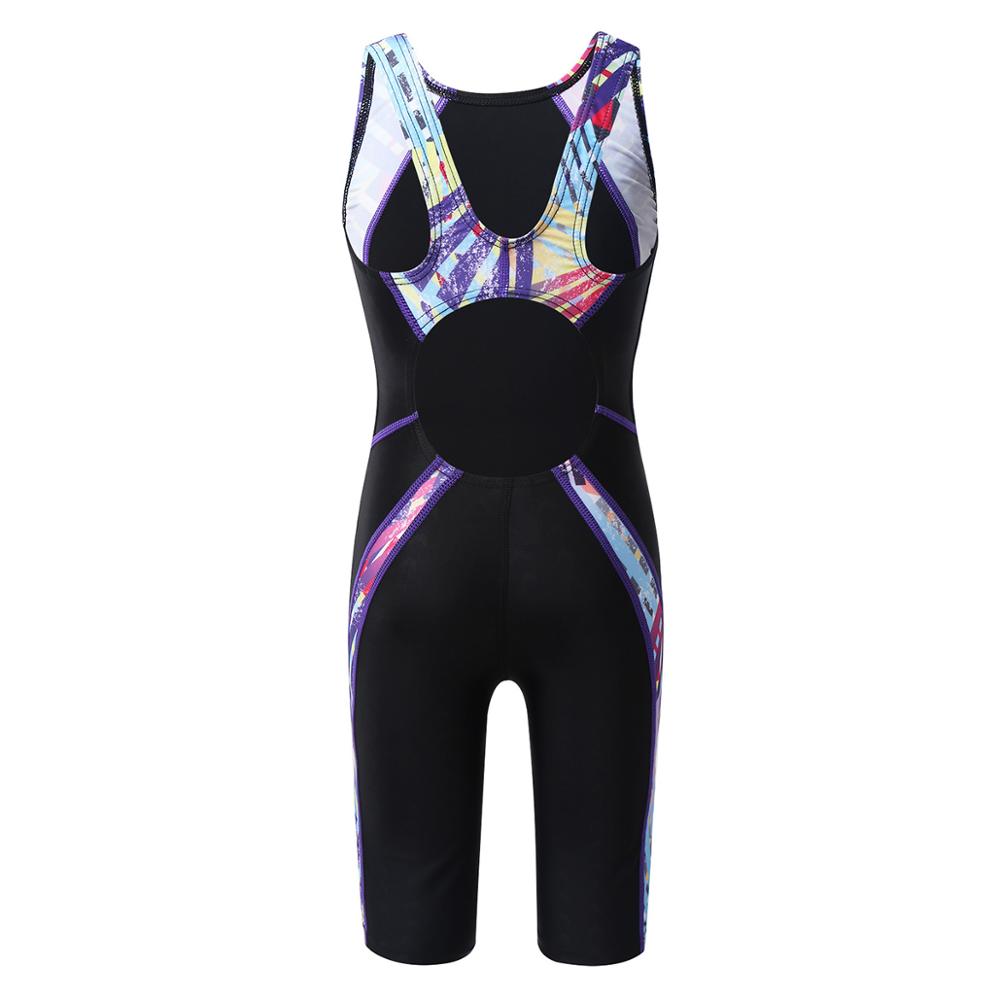 Kids Girls Swimsuit Splice Athletic Competitive On... – Grandado