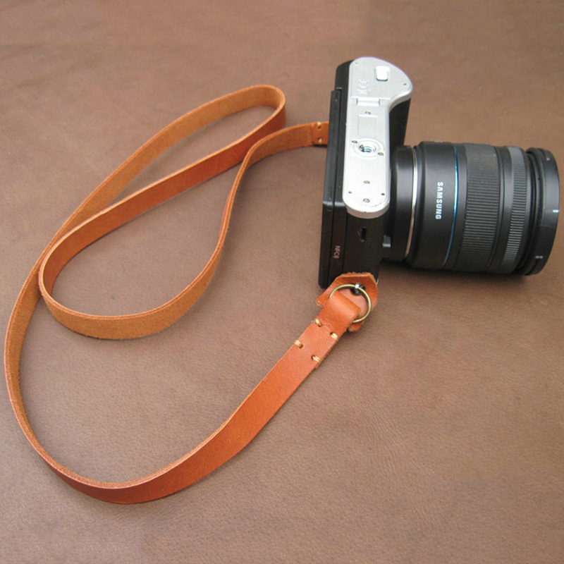 Handmade Camera Neck Strap Leather DSLR Camera Str... – Vicedeal