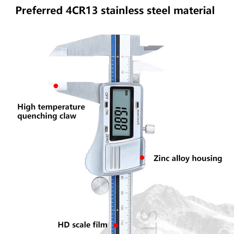Digital Vernier Caliper Stainless Steel 150mm All ... – Grandado