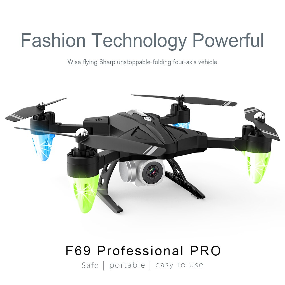 F69 Remote Control Drone Folding 1080P Aerial Phot... – Vicedeal