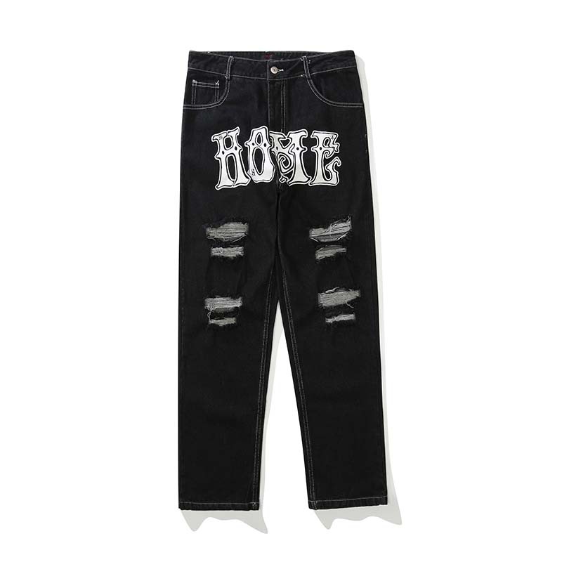 UNCLEDONJM ripped jeans for men punk clothes men d... – Vicedeal