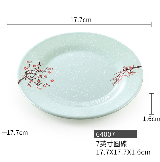 Plum flower dish dish dish western dim sum cold di... – Vicedeal