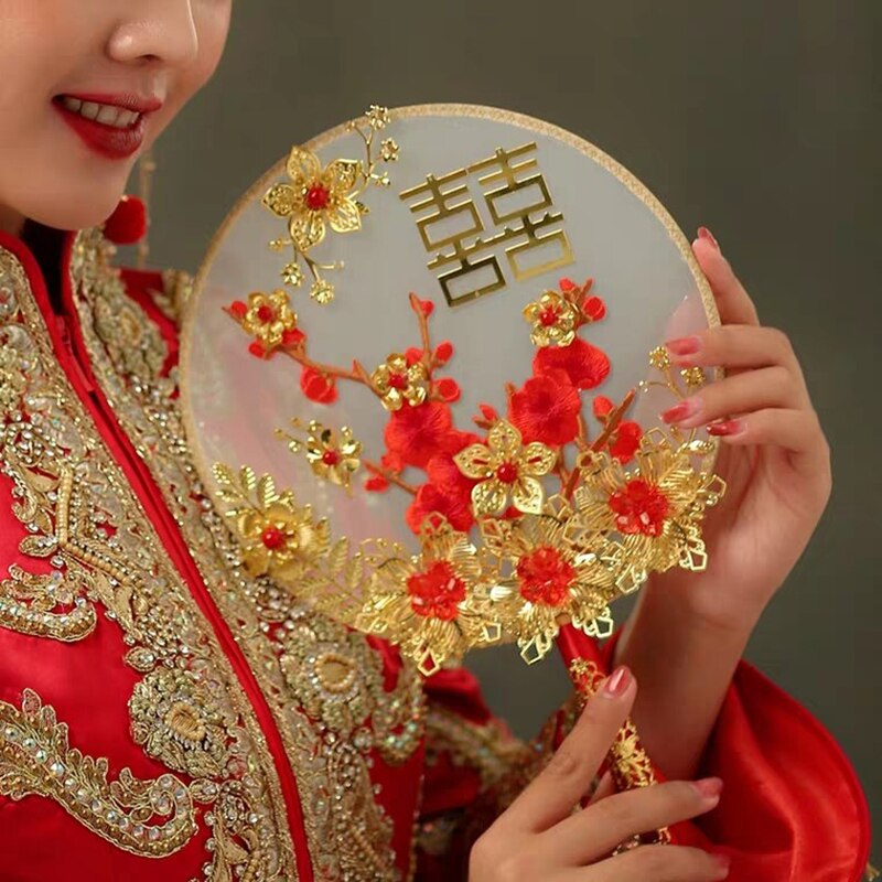 Himstory Rode Bloem Chinese Vintage Bruid Huwelijk... – Grandado