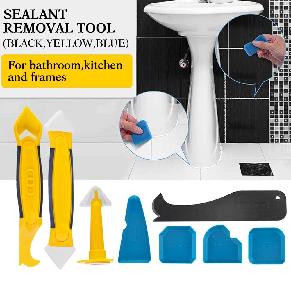 8pcs Silicone Sealant Finishing Tool Caulk Remover... – Vicedeal