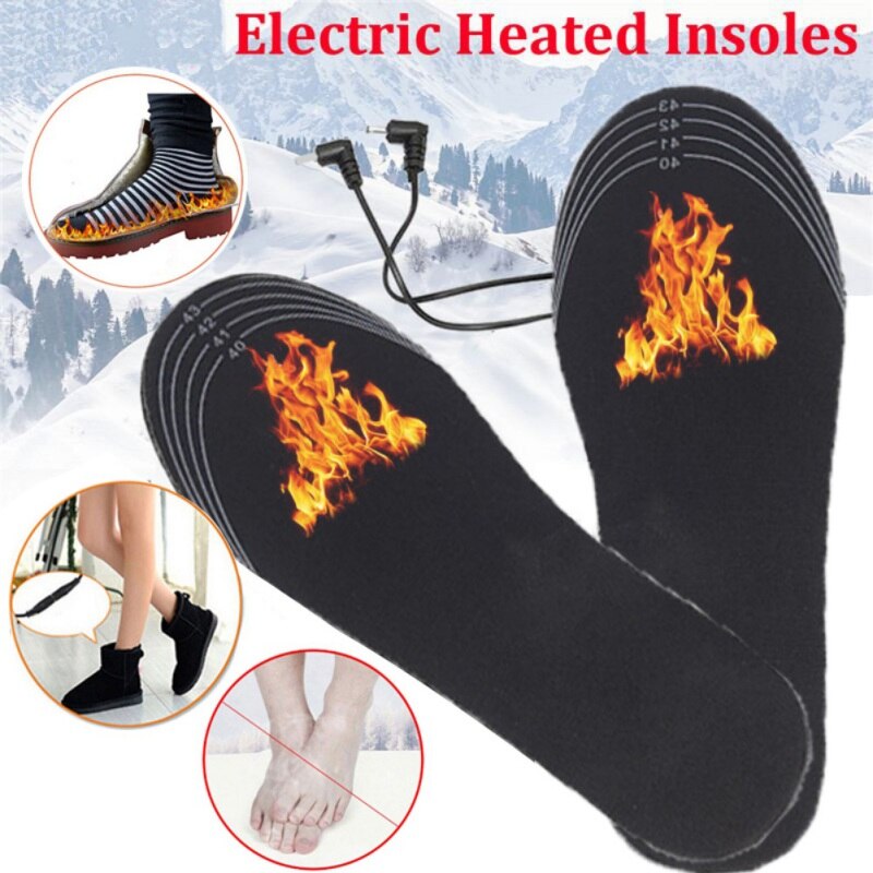 Electric USB Heated Shoe Insoles Warm Sock Feet He... – Grandado