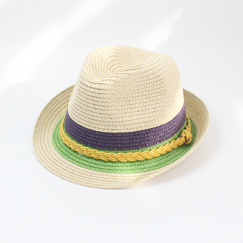 Spring Summer Travel Patchwork Straw Sun Hats Wome... – Grandado