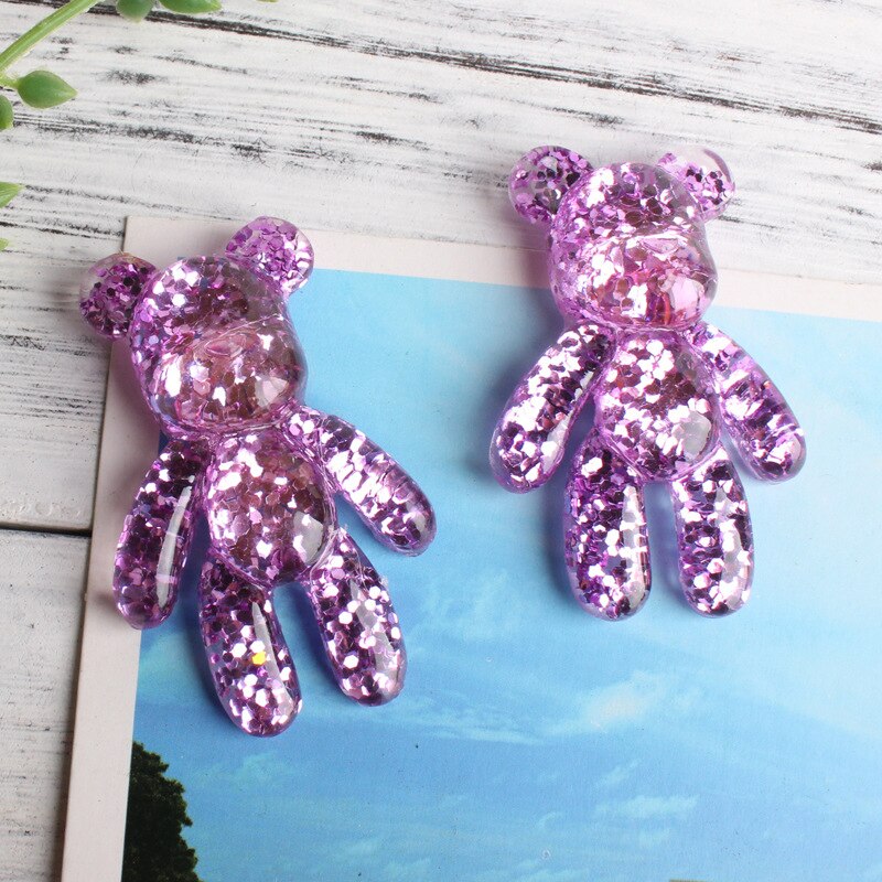 2pcs Cartoon Bear Painted Resin Magnetic Refrigera... – Grandado