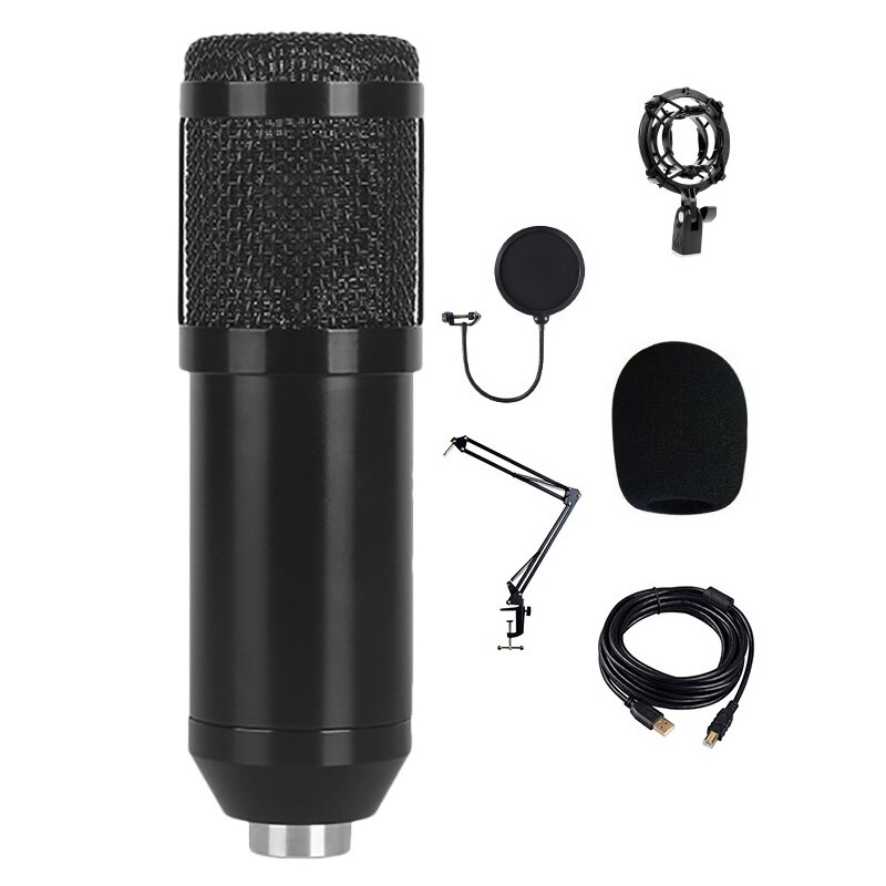 BM828 USB Microphone Condenser Microphone PC Recor... – Grandado