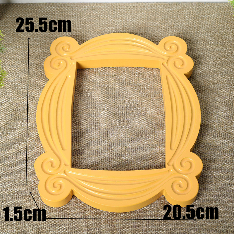 TV Series Friends Handmade Monica Wood Yellow Phot... – Grandado