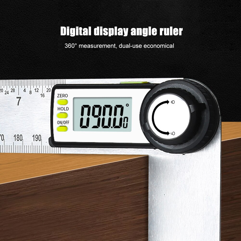 200mm Digital LCD Protractor High-precision Inclin... – Grandado