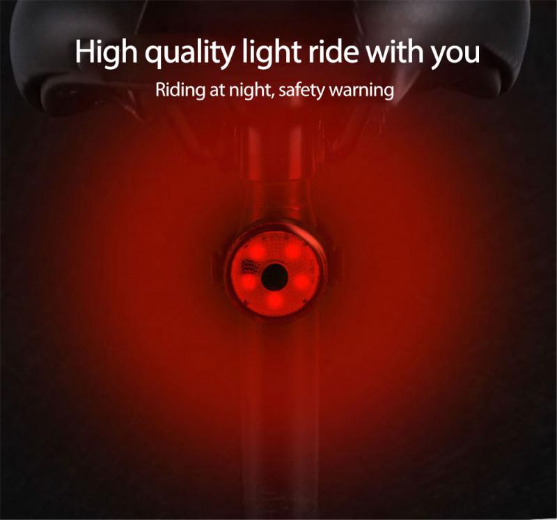 Bicycle Seatpost Light Strap Bike Tail Light USB C... – Grandado